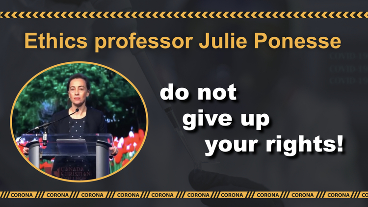 Ethics professor Julie Ponesse: Don't give up your rights! - English ...