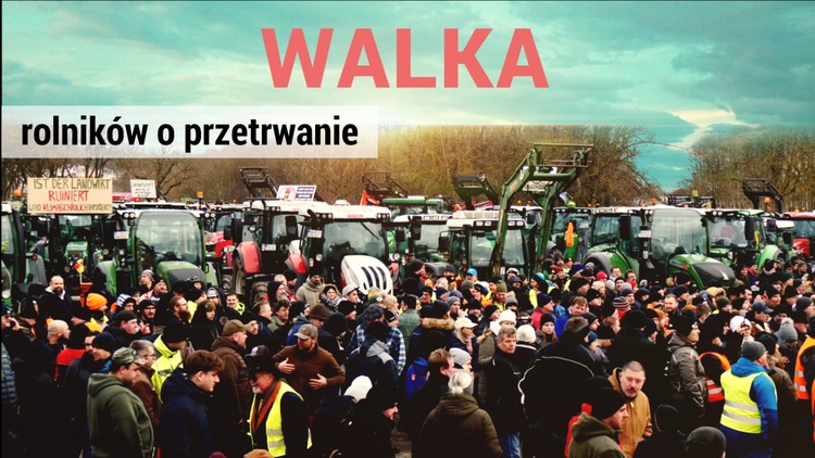Walka rolników o przetrwanie - Polska | Medien-Klagemauer.TV