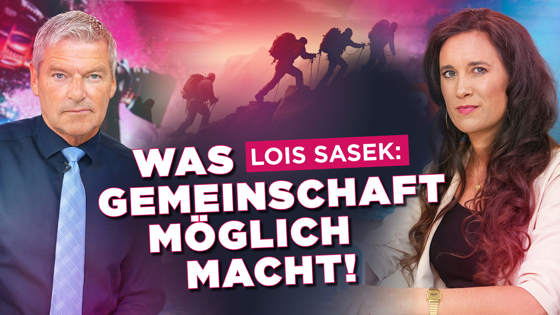 Kla.TV: Die Antwort auf Verleumdungen und Zensur! (AUF1-Interview mit Lois Sasek, Sonntag 21.4. ...