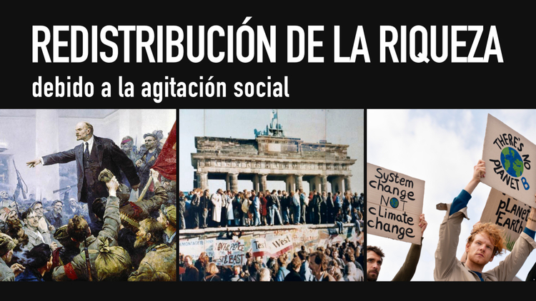 Redistribución de la riqueza debido a la agitación social | #visiones ...